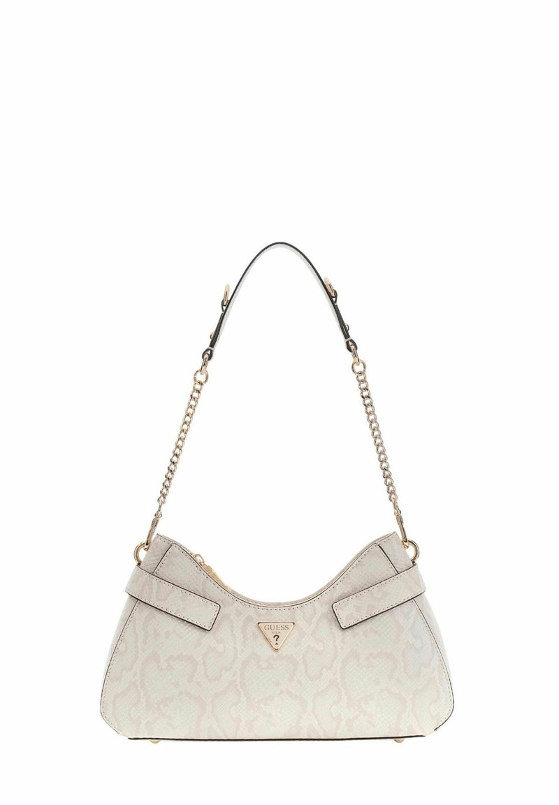 Guess SERENOVA SHOULDER - Handbag - cream white/multi/off-white - Zalando