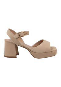 Unisa Platform sandals - beige - Zalando