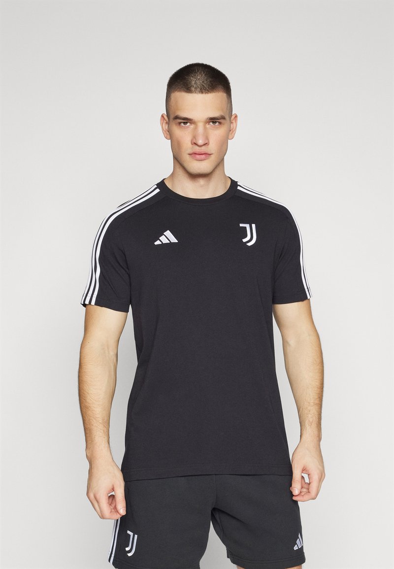 adidas Performance JUVENTUS TURIN DNA TEE - Klubruházat - black/fekete - Zalando.hu