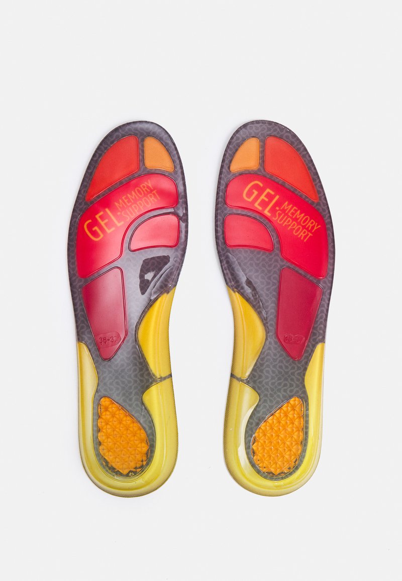 Shoeboys SNEAKER GEL SOLES - Schuhsohle/Fußbett - schwarz/rot/gelb ...