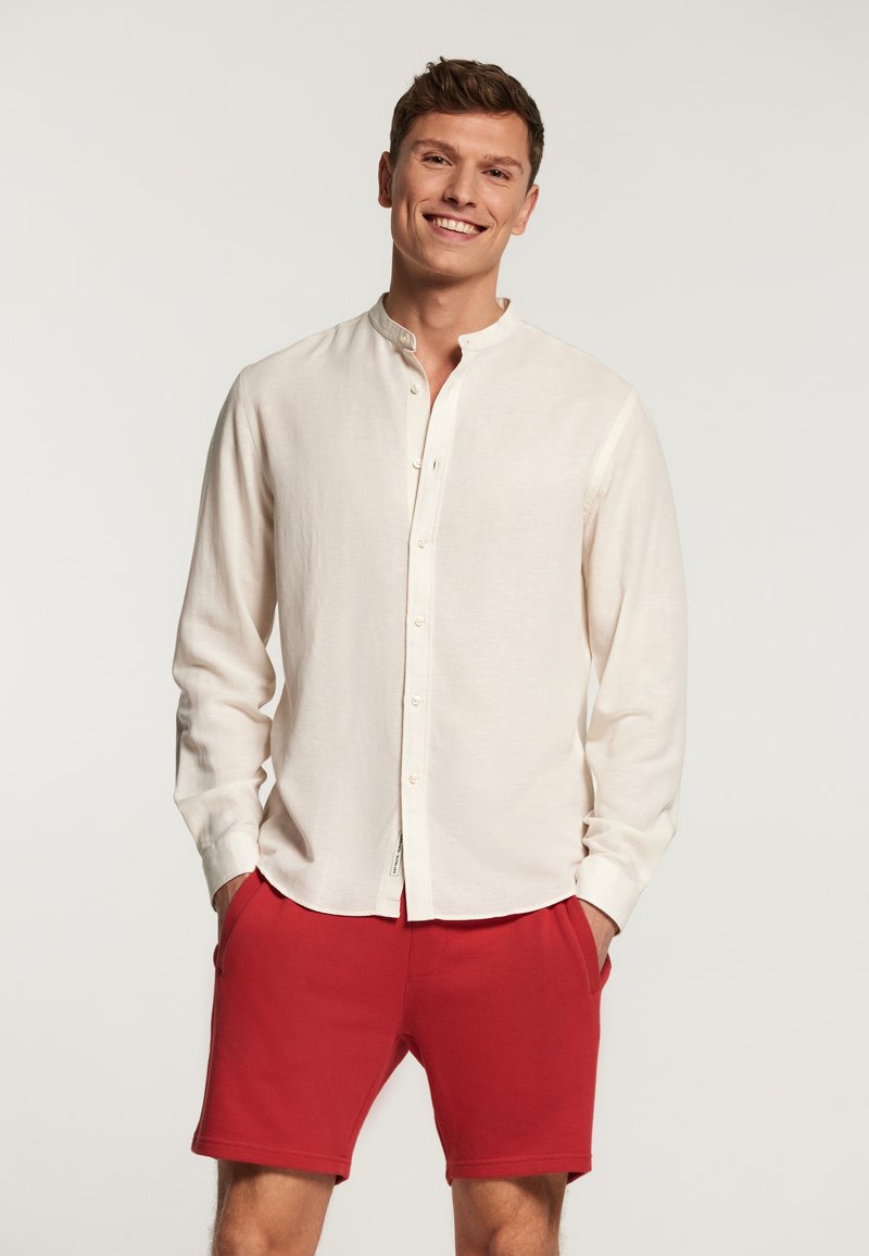 Shiwi LEON - Camisa - jet stream white/blanco - Zalando.es