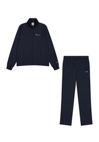 Champion FULL ZIP INTERLOCK SET - Tuta - dark blue/blu scuro - Zalando.it