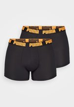 Puma MEN EVERYDAY BASIC 2 PACK - Underkläder - black/orange/svart ...