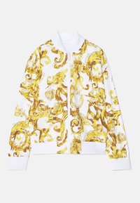 Versace Jeans Couture REVERSIBLE COUTURE - Bomber Jacket - white/gold ...