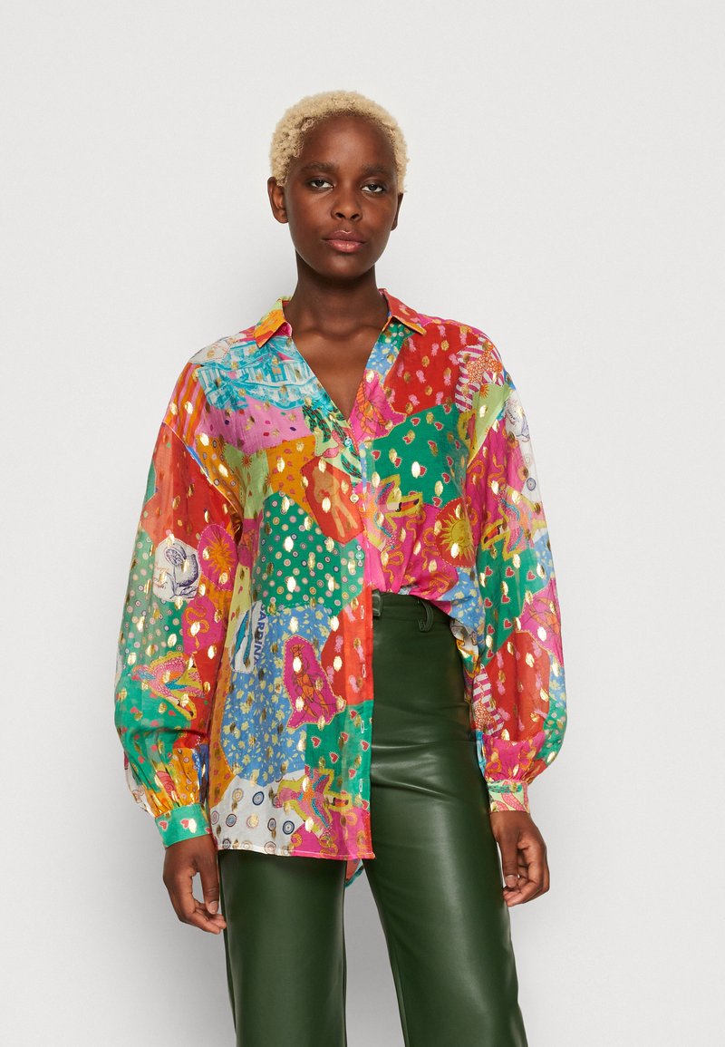 Never Fully Dressed BIZARRE OVERSIZED SHIRT - Hemdbluse - multi/mehrfarbig - Zalando.at