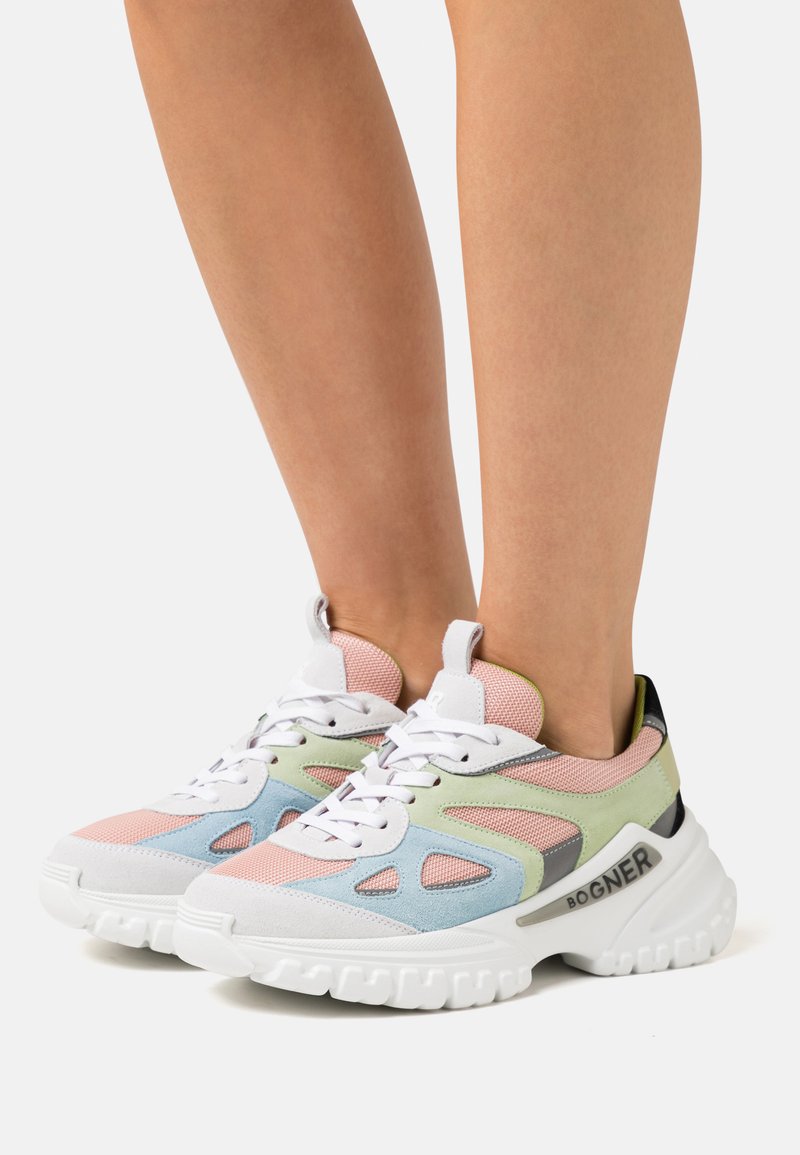 Bogner TOKYO - Sneakers - blue/mint/rosé/flerfärgad - Zalando.se