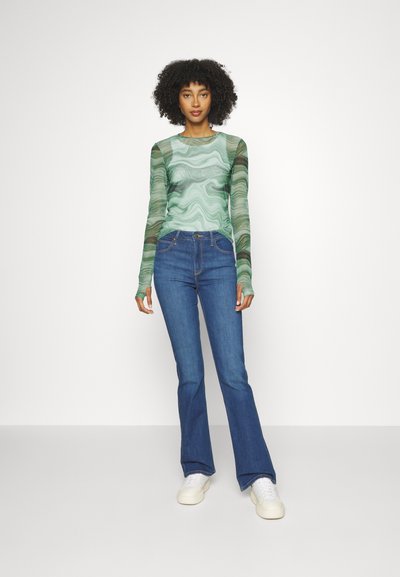 Lee BREESE - Jeans Bootcut - azure wave/dark-blue denim - Zalando.ch