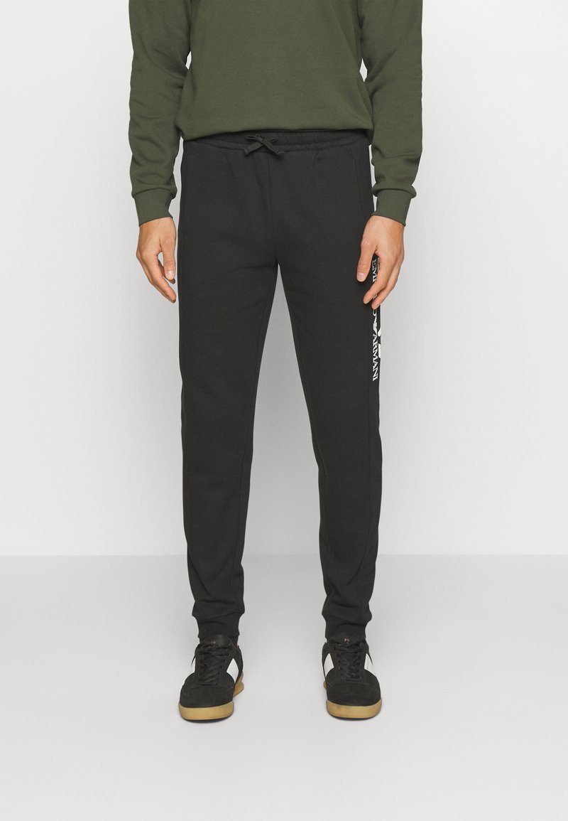 EA7 Emporio Armani TROUSER - Pantalon de survêtement - black/noir - ZALANDO.FR