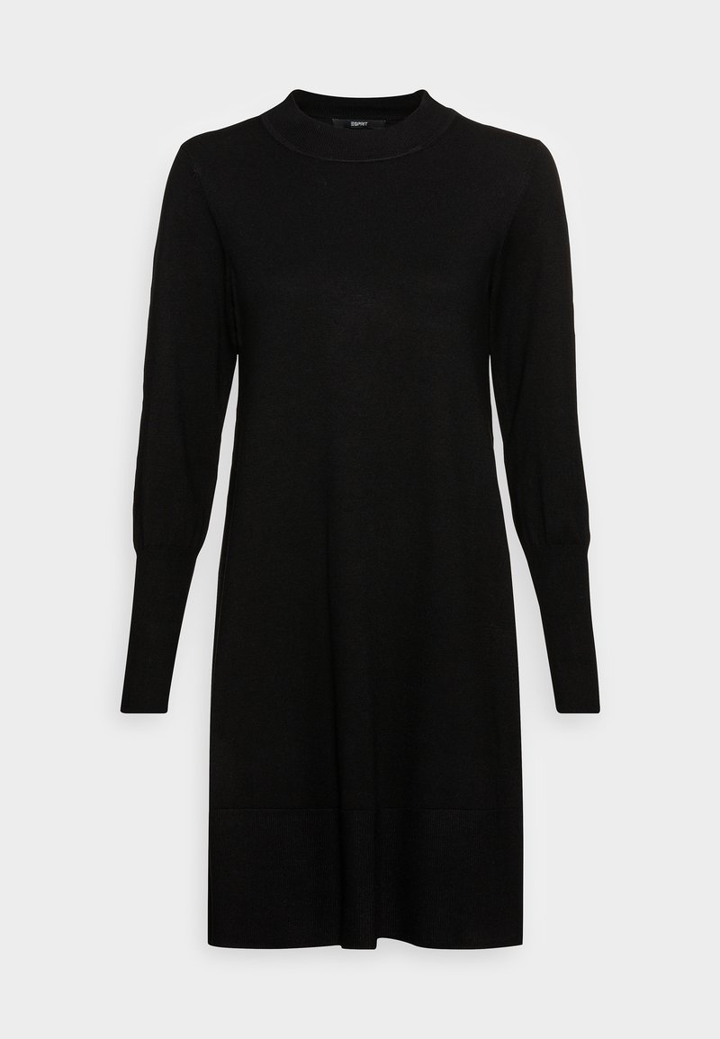 Esprit Collection DRESSES FLAT - Jumper dress - black - Zalando.co.uk