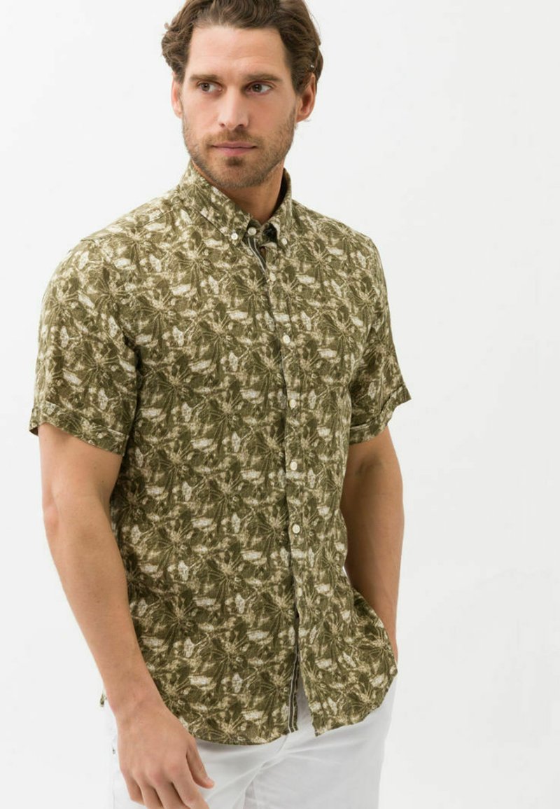 BRAX STYLE DAN - Hemd - olive/oliv - Zalando.de