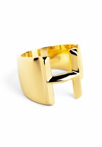 Singularu PERSONALIZED LETTER SIGNET - Ring - letra h oro/pink meliert ...