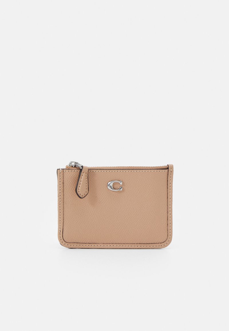 COACH CROSSGRAIN MINI SKINNY - Monedero - buff/rosa - Zalando.es