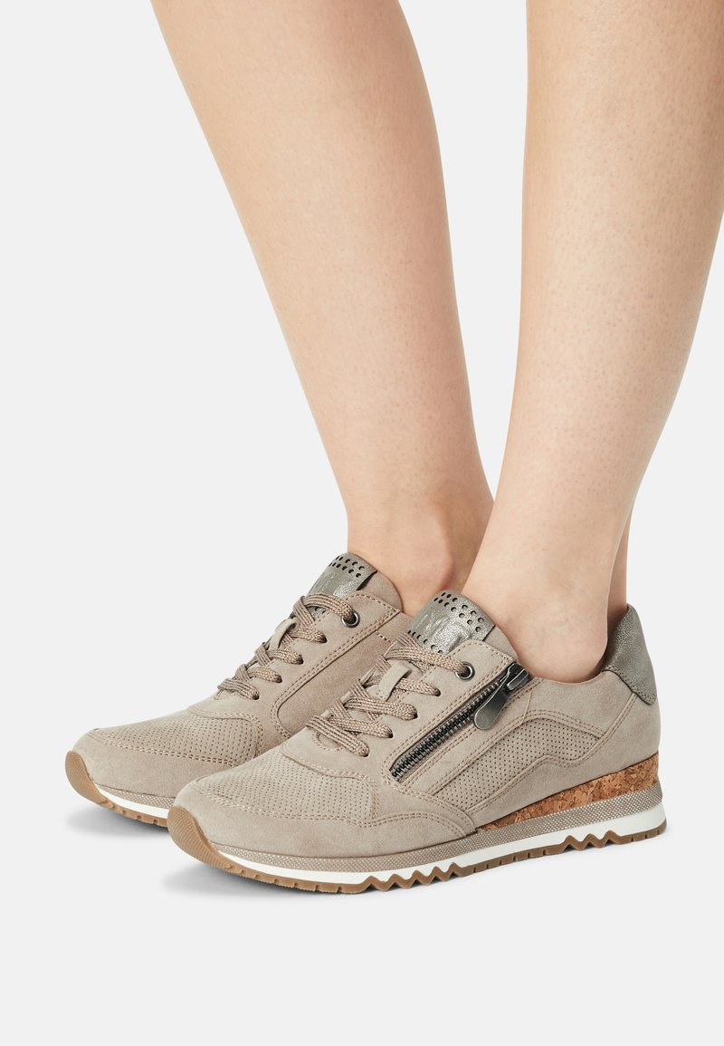 Marco Tozzi Trainers - taupe - Zalando.de