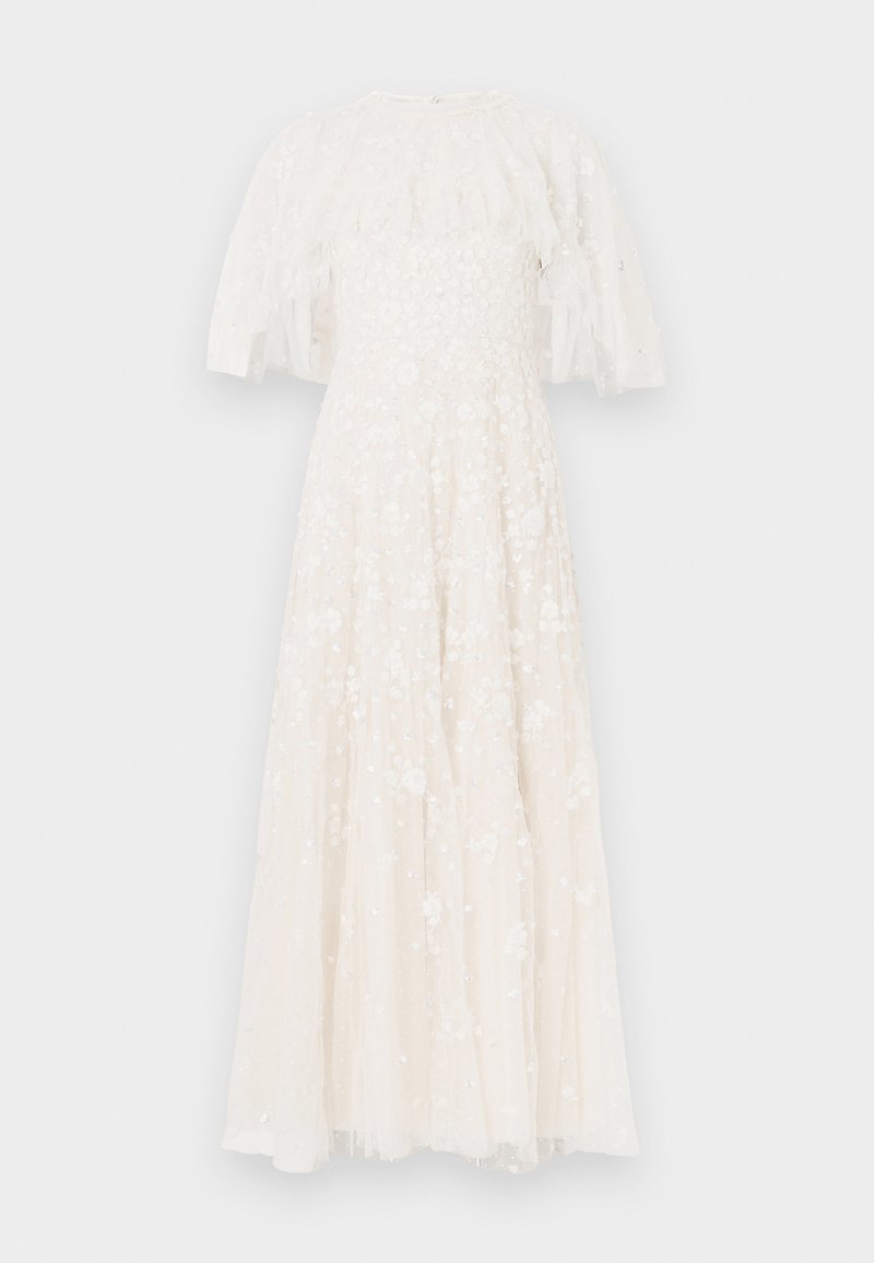 Needle & Thread EXCLUSIVE DAHLIA DITSY SHORT CAPE ANKLE GOWN - Abiti ...