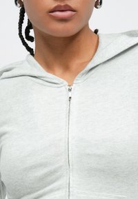 Abercrombie & Fitch FULL ZIP - Mikina na zip - light grey/světle šedá ...