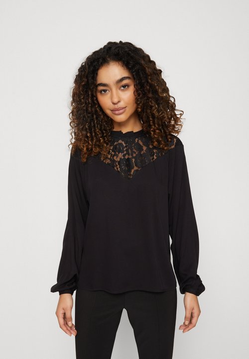 Cache Cache MIT LANGEN ÄRMELN - Blouse - noir/zwart - Zalando.be