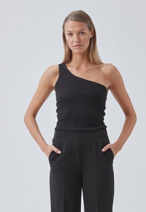 Next DOUBLE STRAP ONE SHOULDER - Top - white/wit - Zalando.nl