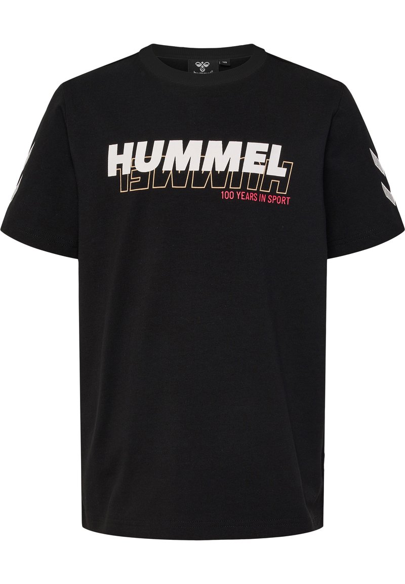 Hummel SAMUEL S/S - T-Shirt print - black/schwarz - Zalando.at