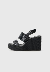 Replay JESS - Platform sandals - black - Zalando.ie