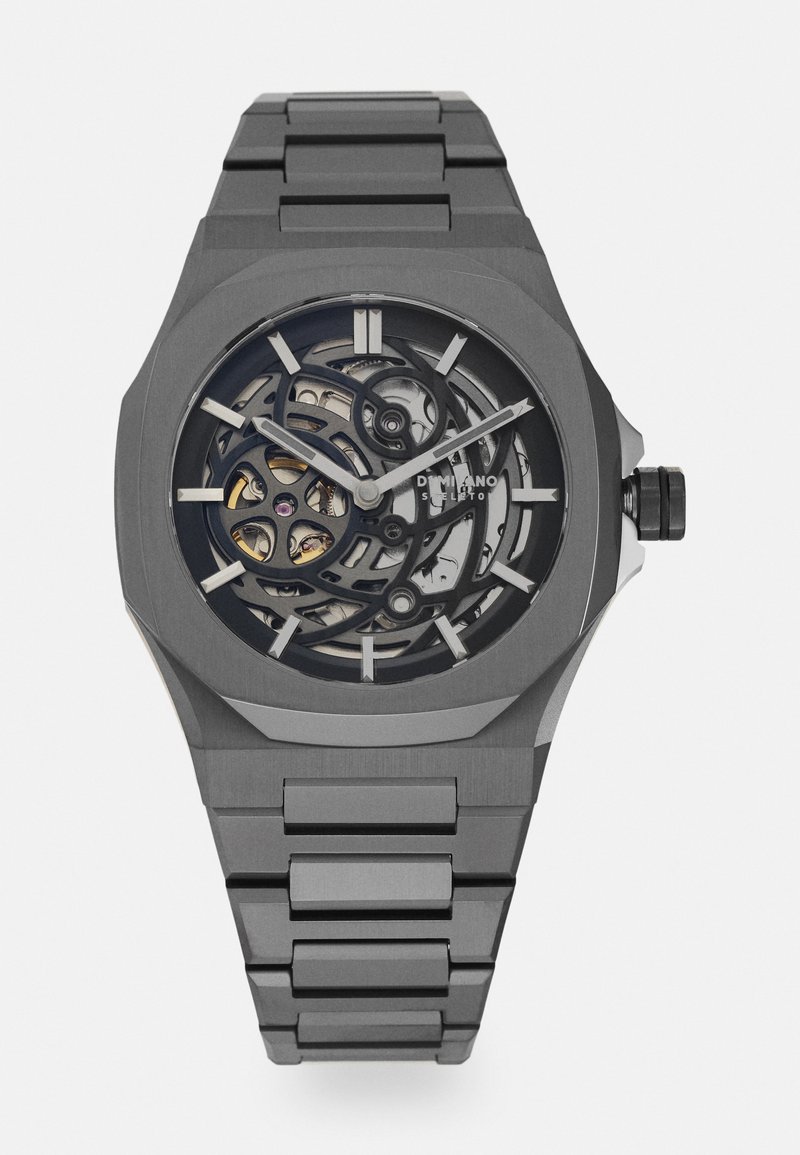 D1 Milano SKELETON BRACELET - Uhr - gun metal/gunmetal - Zalando