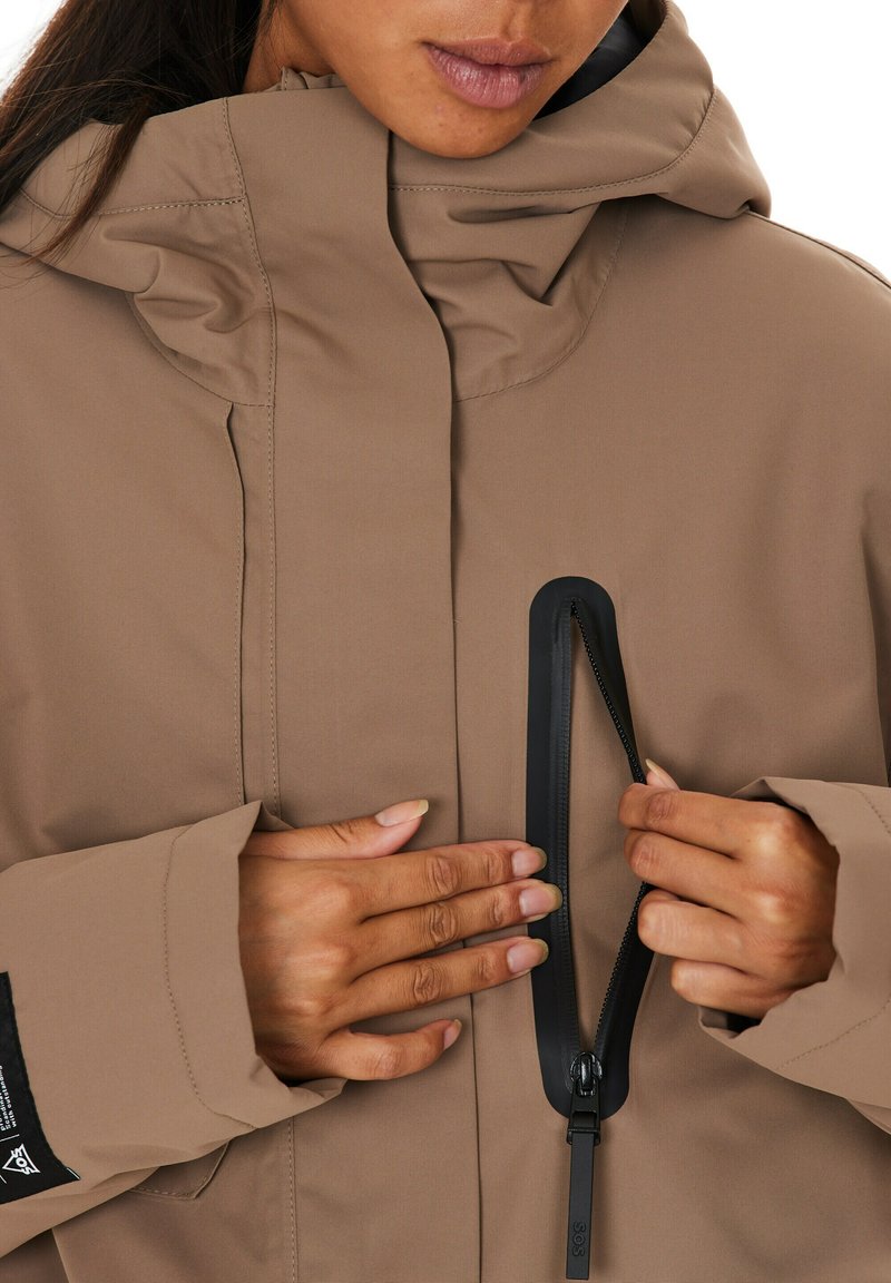 SOS Parka - pine bark/light brown - Zalando