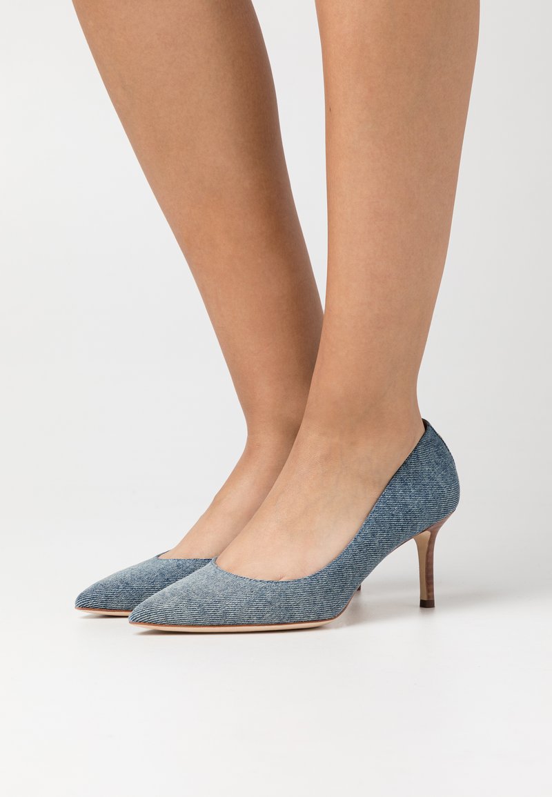 Lauren Ralph Lauren LANETTE CLOSED TOE - Classic heels - blue - Zalando
