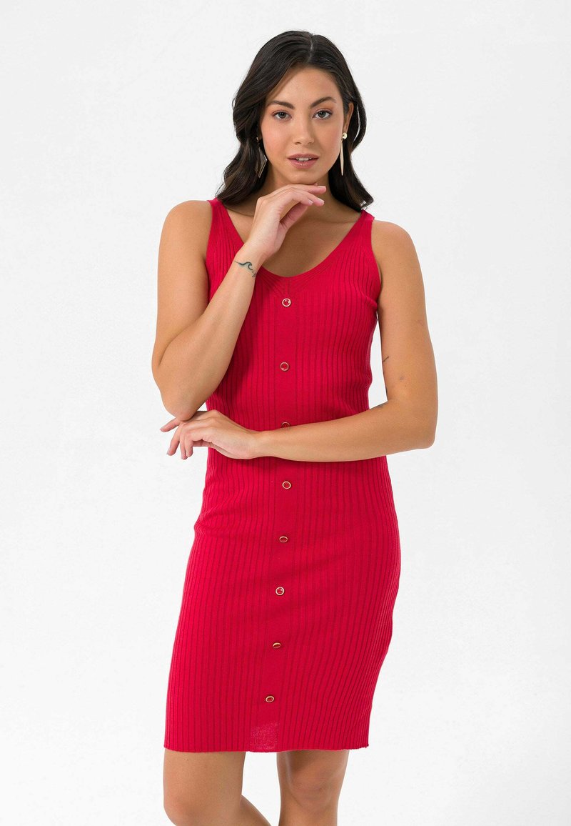 Felix Hardy Shift dress - bordeaux - Zalando.de