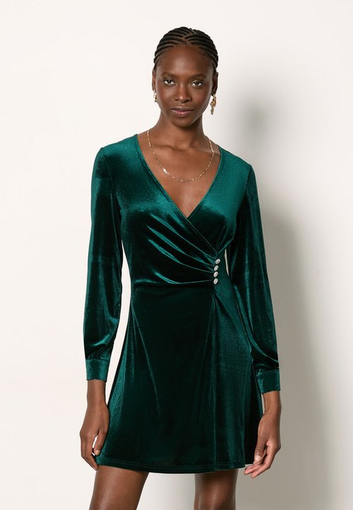 Morgan WAISTED WITH THREADS - Robe de soirée - argente/gris - ZALANDO.BE