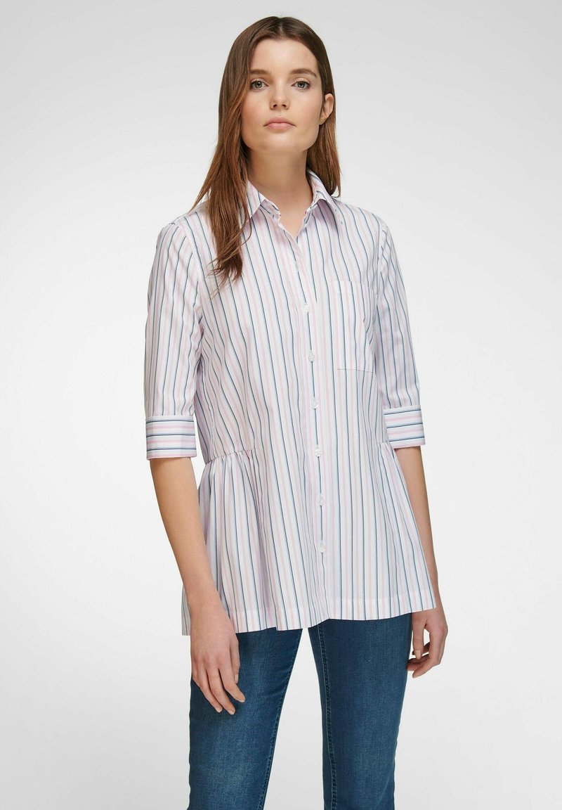 Basler Button-down blouse - weiß multicolor/white - Zalando.de