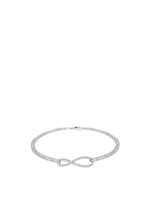 Elli INFINITY - Bracelet - silberfarben/white - Zalando