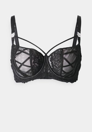 Devoted By Zizzi MIT STRINGDETAILS - Bügel BH - black/schwarz - Zalando.de