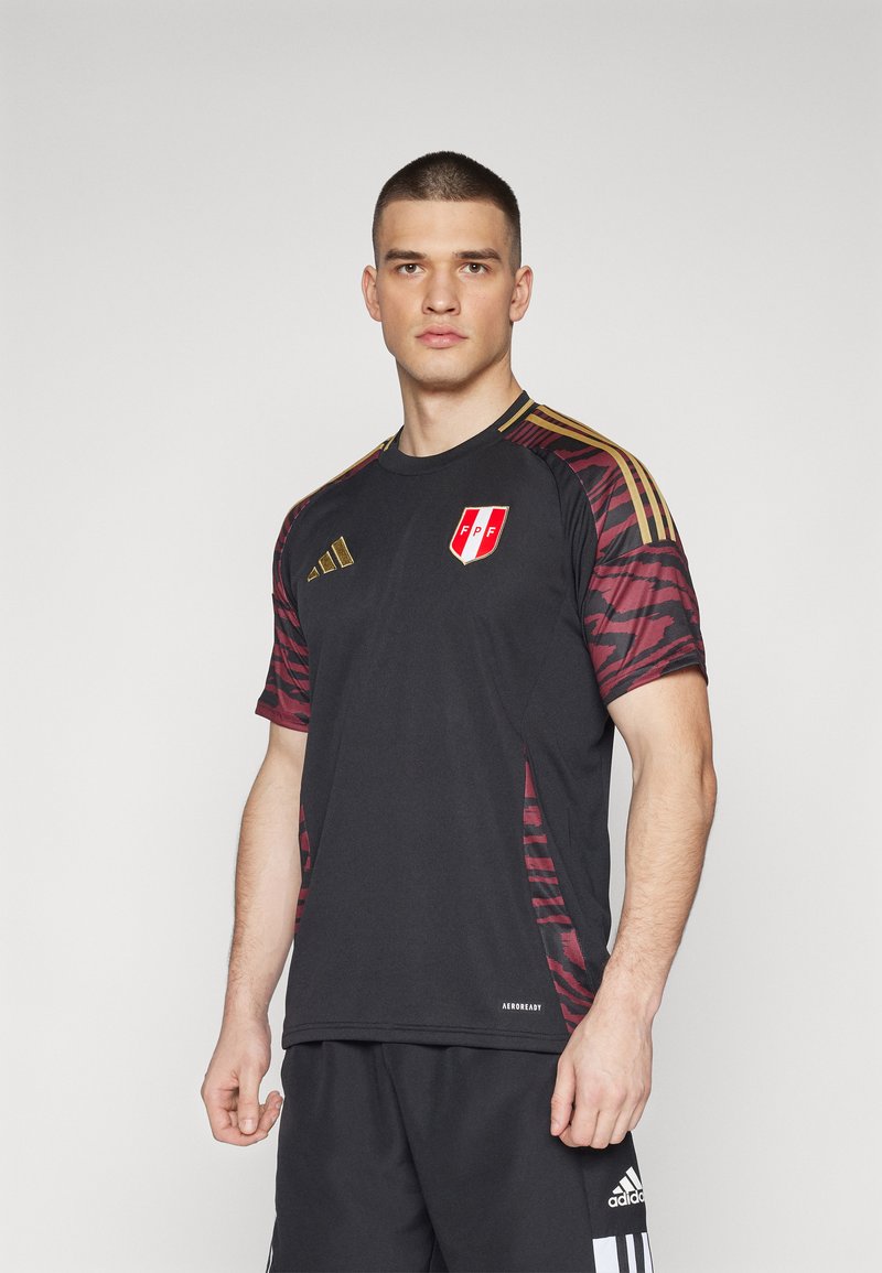 adidas Performance PERU FPF AWAY MEN - Football shirt - black - Zalando.ie