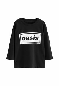 Next REGULAR FIT - Long sleeved top - black - Zalando