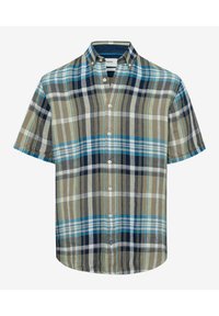 BRAX STYLE DAN C - Hemd - hay/grün - Zalando.ch