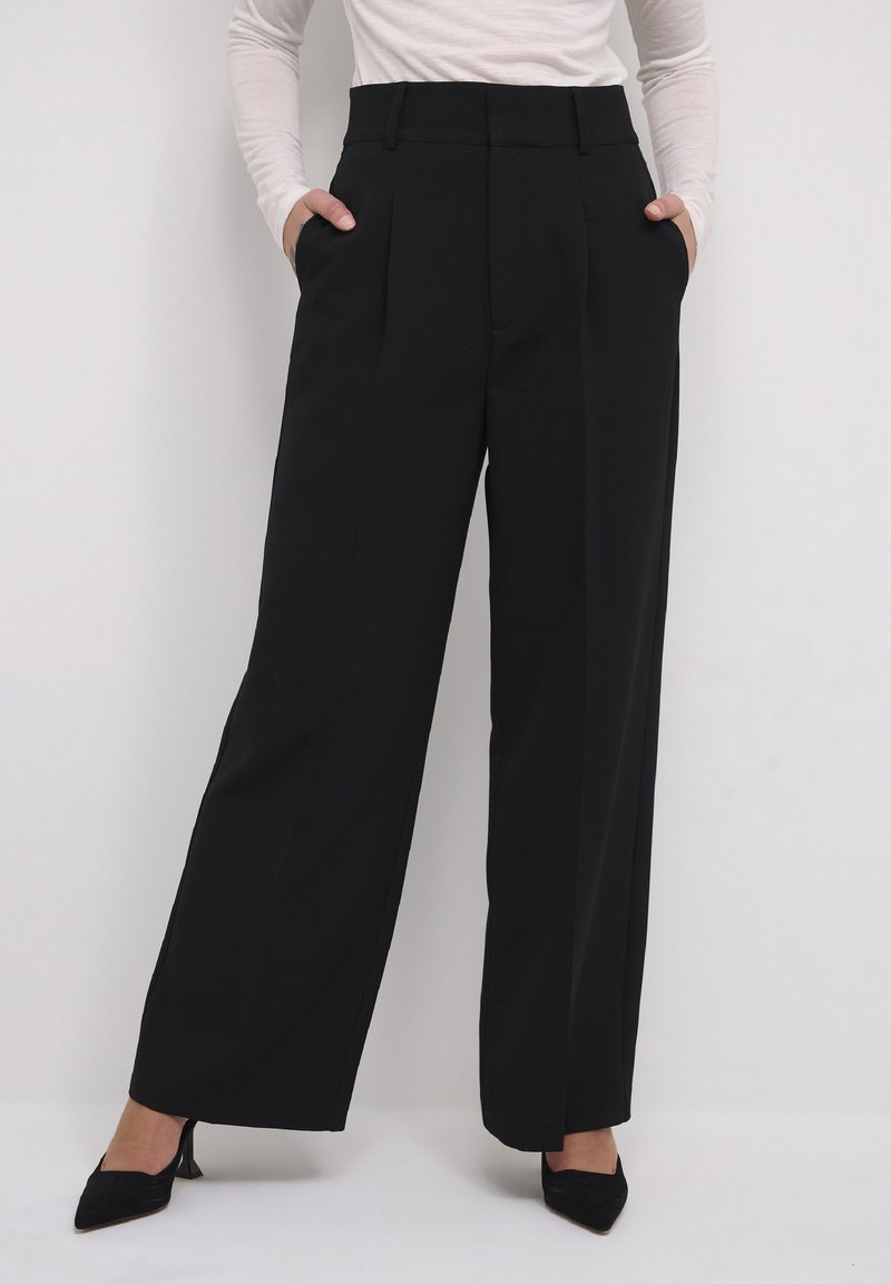 My Essential Wardrobe The Tailored High Pantalon Classique Black