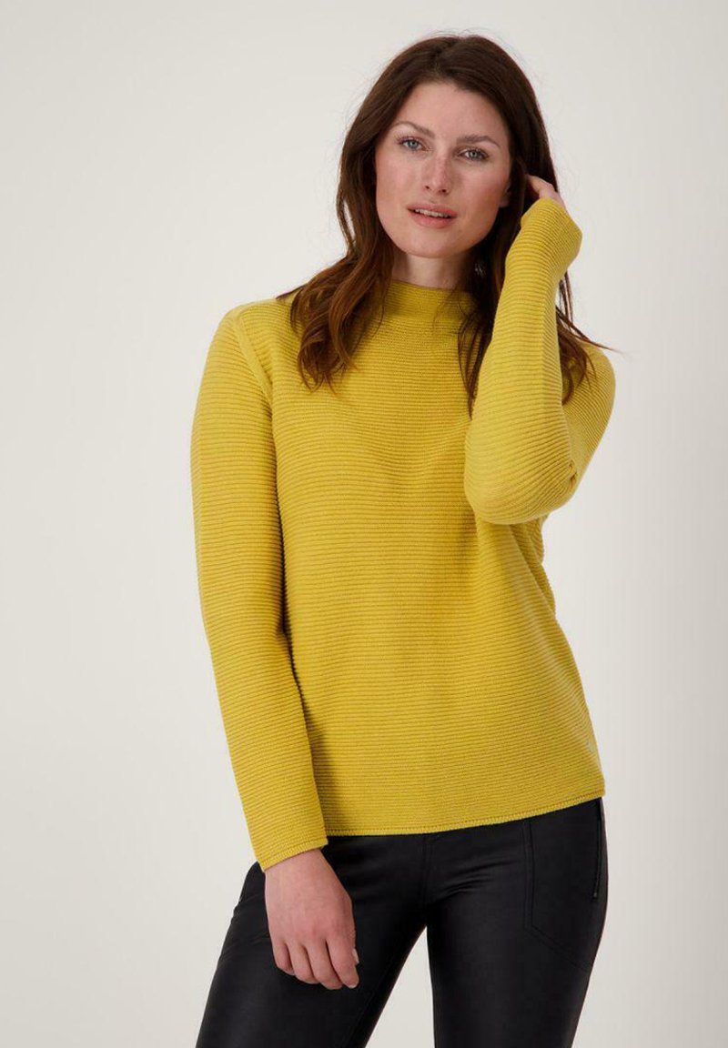 Monari Strickpullover - gelb - Zalando