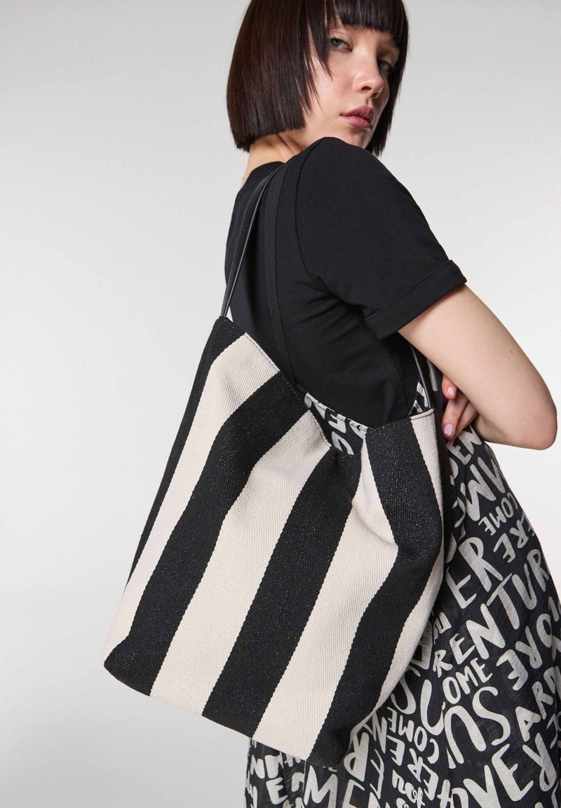 Twist STRIPE - Sac à main - black/noir - ZALANDO.FR