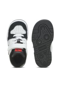 Puma SLIPSTREAM BBALL MIX - Lauflernschuh - white black/weiß - Zalando.at
