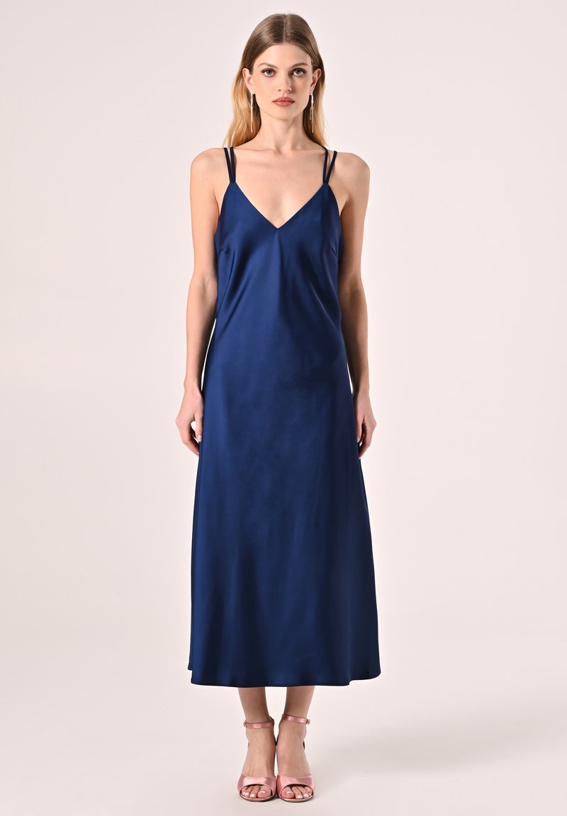 Rinascimento LUNGO - Ballkleid - navy blue (plain)/blau-meliert - Zalando.ch