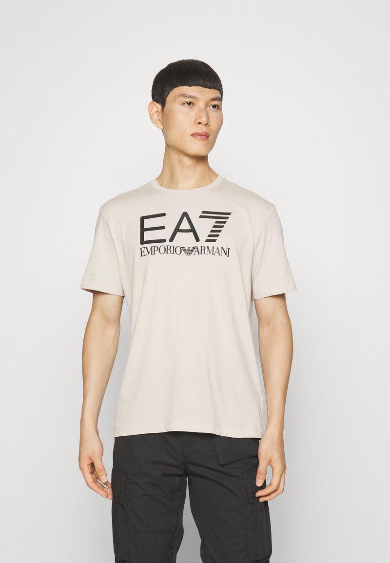 EA7 Emporio Armani T-shirt con stampa - sabbia - Zalando.it