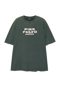 PULL&BEAR WASHED PINK FLOYD - T-Shirt print - green/grün - Zalando.de