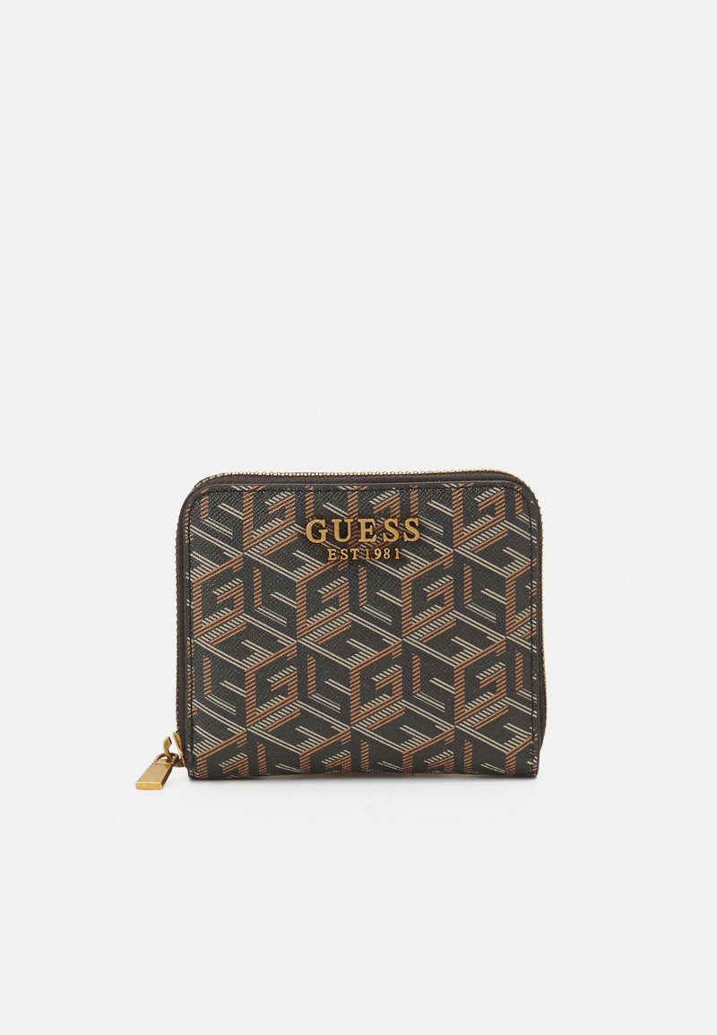 Guess LAUREL SMALL ZIP ORGANIZER - Portefeuille - black/noir - ZALANDO.FR