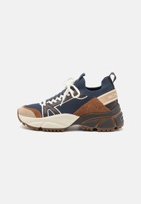 Michael Kors LUCAS TRAINER - Trainers - navy/multi-coloured - Zalando