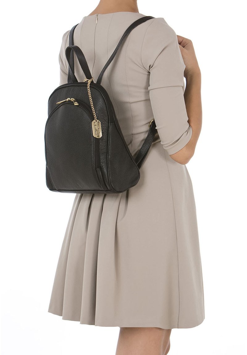 Anna Morellini BRETA ITALIAN - Rucksack - black - Zalando