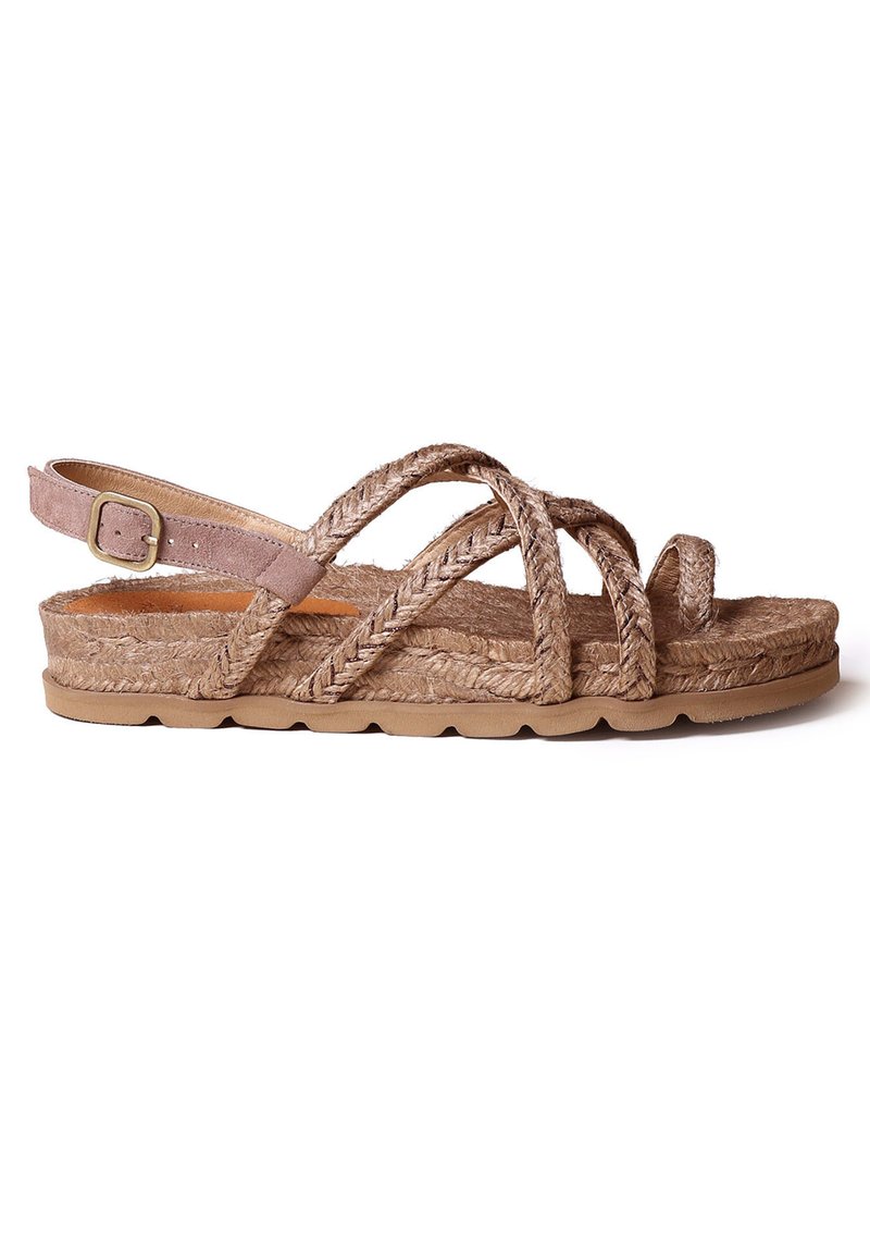 Toni Pons DAISY - Sandales - taupe/marron foncé - ZALANDO.FR