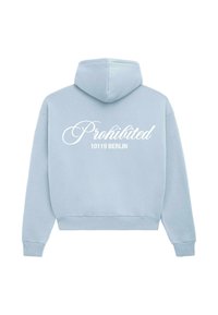 PROHIBITED HOMETOWN - Sweat à capuche - light blue/bleu clair - ZALANDO.FR
