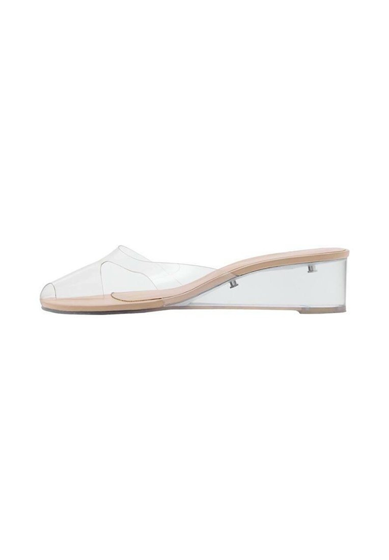 Mango TRANSPARENT - Zehentrenner - nude - Zalando.at