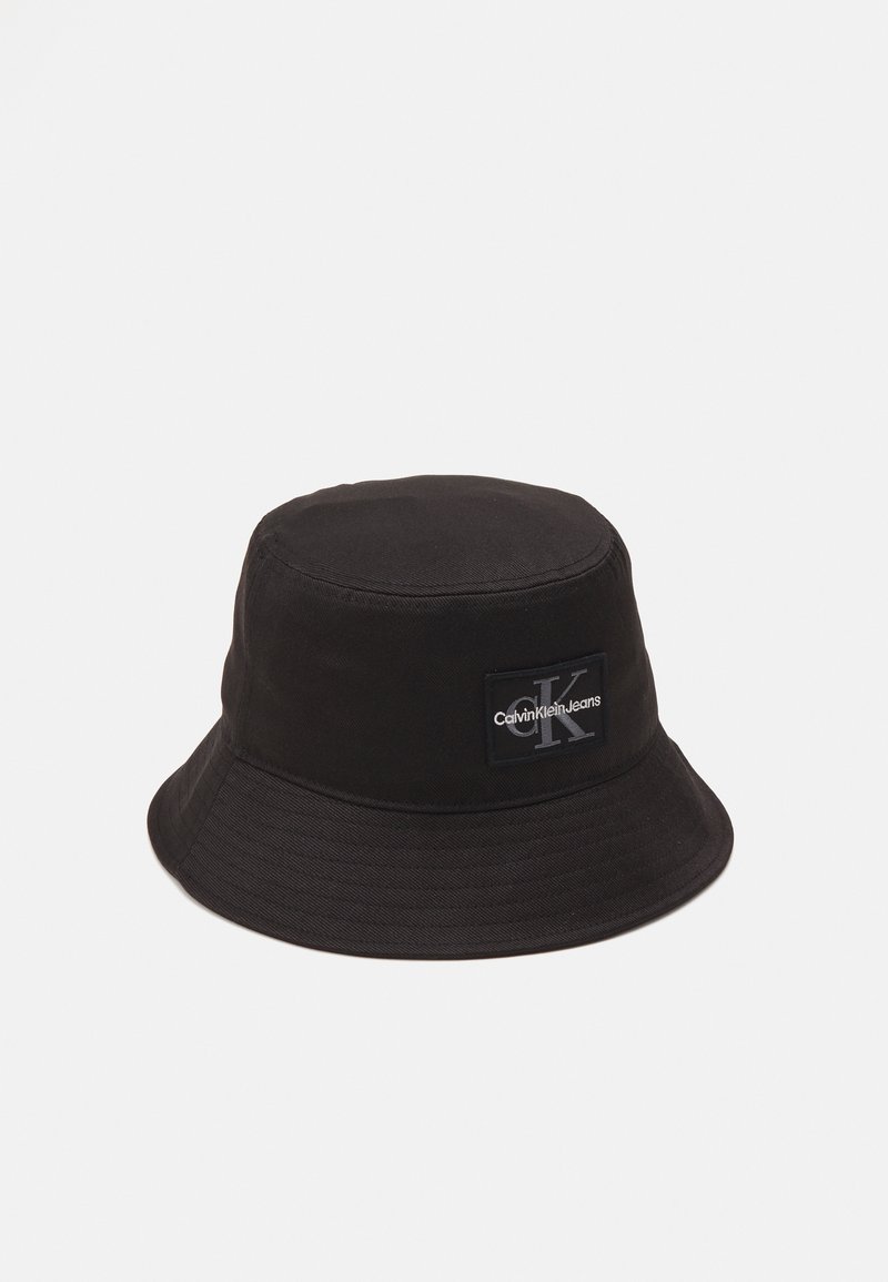 Calvin Klein Jeans MONO LOGO PATCH BUCKET HAT UNISEX - Hut - black ...