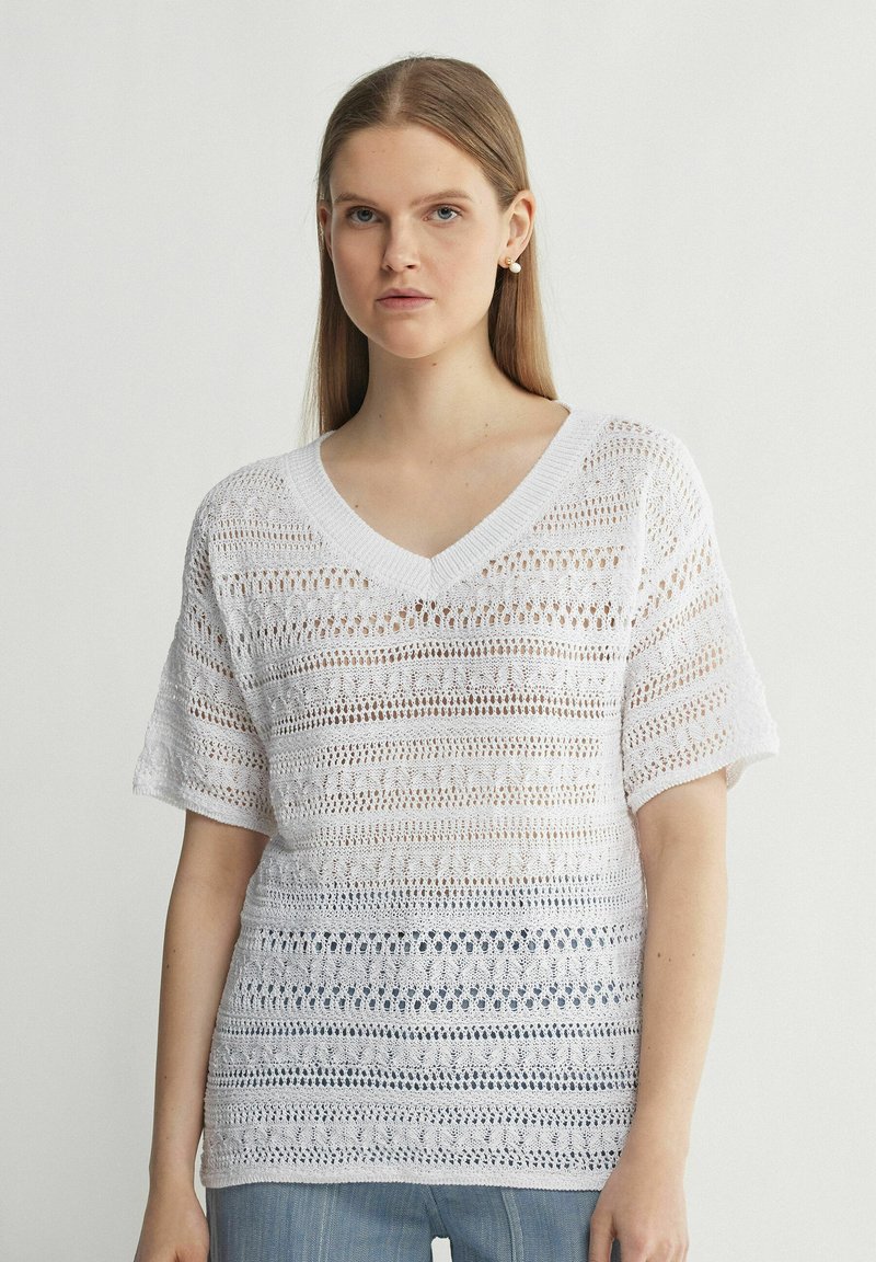 Falconeri Camiseta básica - weiß white/blanco - Zalando.es