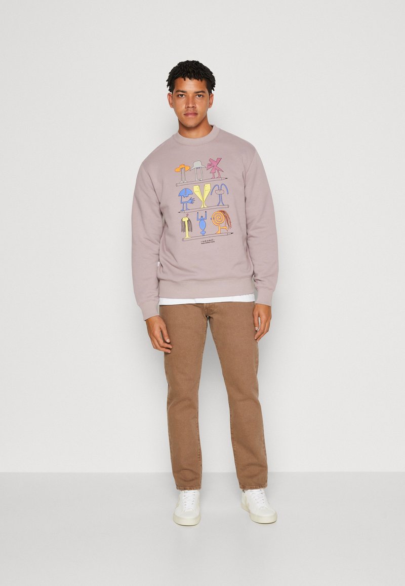 Makia PEN PALS UNISEX - Sudadera - light pink/rosa - Zalando.es